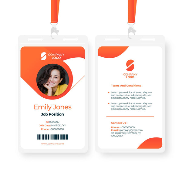 online id card, id card printing, custom lanyards for id badges ...