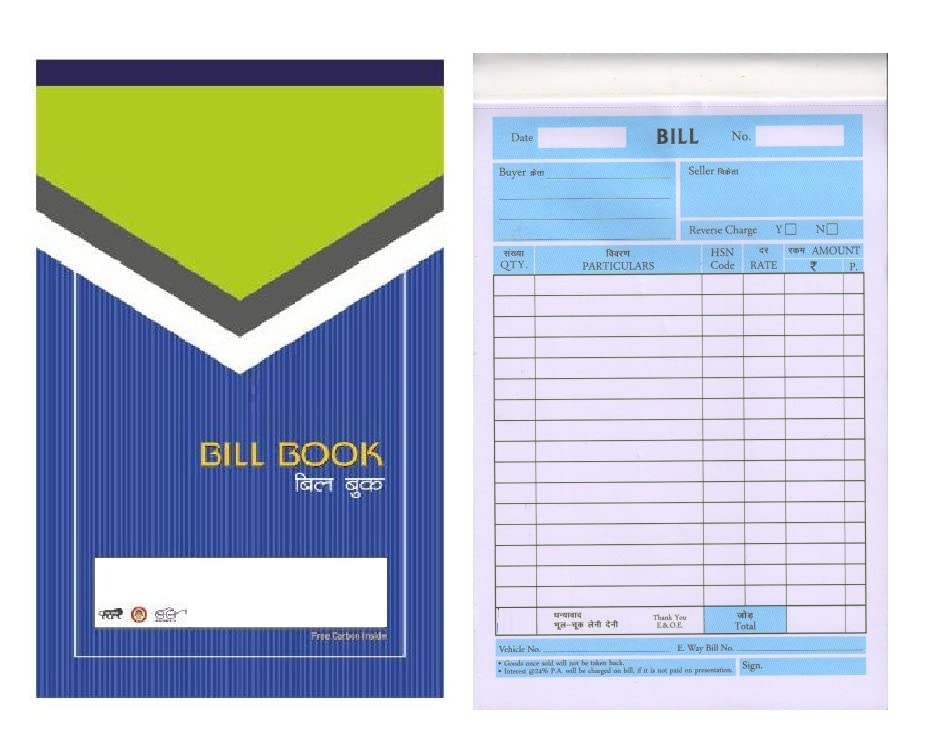 online bill book printing , gst bill book , custom bill book , invoice ...