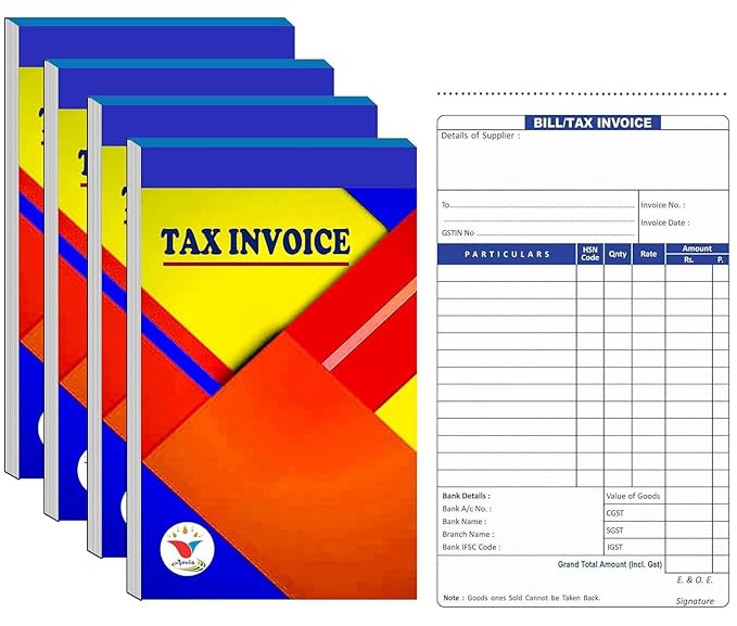 online bill book printing , gst bill book , custom bill book , invoice ...